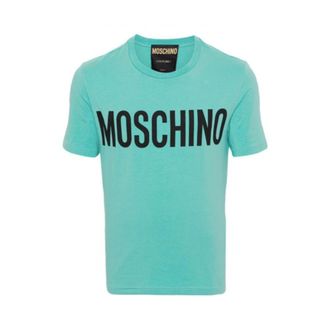 Moschino A0702 20391365 T-shirt - - Tops - Herren - Blau - L