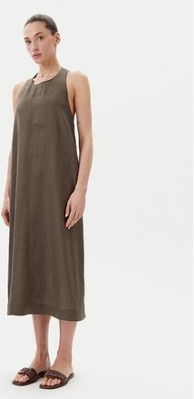Max Mara Sommerkleid Douglas 2516221018 Grün Relaxed Fit