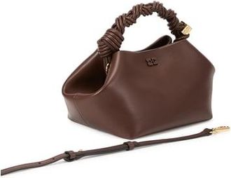 Ganni Petit sac &agrave; main Bou en cuir m&eacute;lang&eacute;