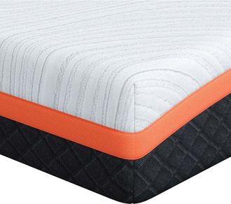 vidaXL Matratze Weiß, Grau 70 x 200 cm der Schaum Vidaxl