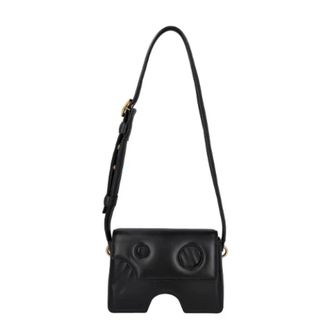Off-white Leder schultertasche - - Bags - Damen - Schwarzk - ONE SIZE