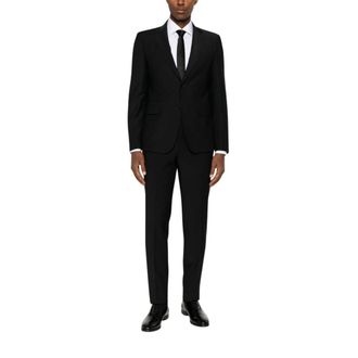 Brian Dales Homme, Costumes, Noir, Taille: 3XL Abito Nero Classico