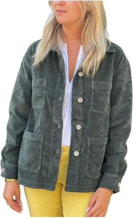 Denim Studio Femme, Vestes, Vert, Taille: S Tonie Jacket