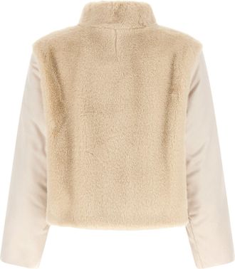 Herno Womens Beige Polyester Full-Length Jacket Clothing