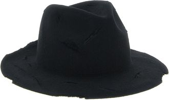 Yohji Yamamoto Deconstructed Wool Felt Hat - Black