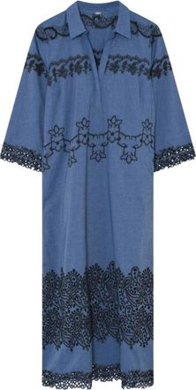 Gustav Hemdbluse - - Dresses - Damen - Blau - M