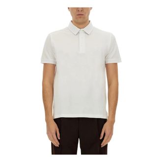 Etro Polo Roma Printed - - Tops - Herren - Wei&szlig; - XL