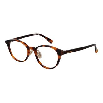 Max Mara Runde Vollrand-Acetatfassung - - Accessories - Damen - Braun - ONE SIZE