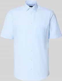 Olymp Regular Fit Business-Hemd mit Kentkragen und Brusttasche