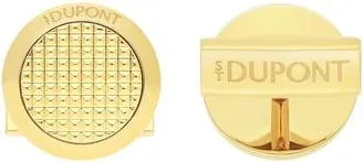 S.T. Dupont Boutons de manchette ronds pointe de diamant