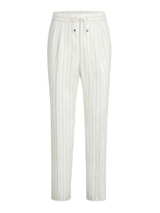 Brunello Cucinelli Pantalons D&eacute;contract&eacute;s - Blanc