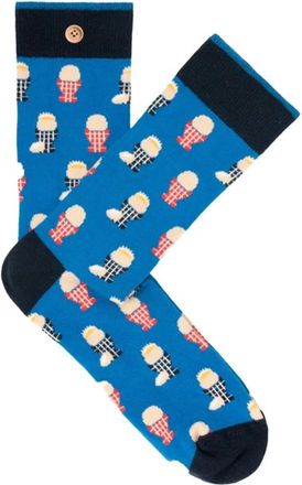 Cabaia Gemusterte Socken - - Underwear - unisex - Blau - ONE SIZE