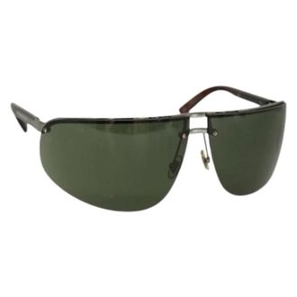 Gucci Lunettes de soleil Vintage Pre-owned - Femme - Pre-owned - Vert - Taille: ONE Size