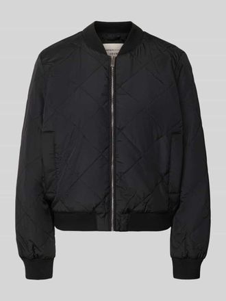Tom Tailor Denim Regular Fit Bomberjacke mit Rippb&uuml;ndchen