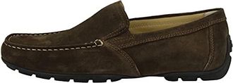 Geox Homme U Moner V Mocassins, Coffee, 41.5 EU