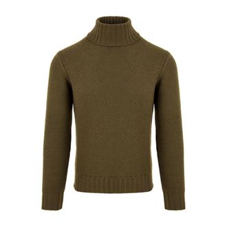 FILIPPO DE LAURENTIIS Gr&uuml;ner Pullover Modell Dv3Ml Wm7Q - - Knitwear - Herren - Gr&uuml;n - XL