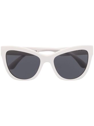 Versace lunettes de soleil VE4417U &agrave; monture oversize - Blanc