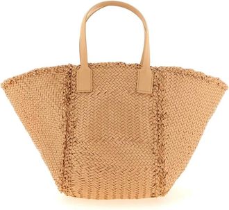 Dragon Diffusion Geflochtene Leder-Tragetasche - - Bags - Damen - Beige - ONE SIZE