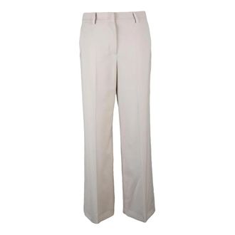 Max Mara Wide Hosen - - Trousers - Damen - Beige - S