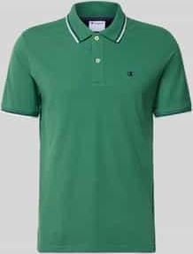 Champion Slim Fit Poloshirt mit Label-Stitching