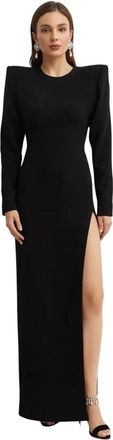 Wardrobe.NYC Wardrobe.nyc, Femme, Robes, Noir, Taille: 38 FR Evening Column Dress