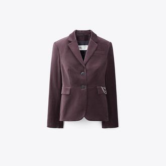 Tory Burch Eleganter Samtblazer