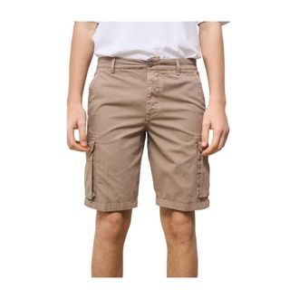 40weft 40Weft, Homme, Shorts, Beige, Taille: L Shorts Cargo Beige avec Poches