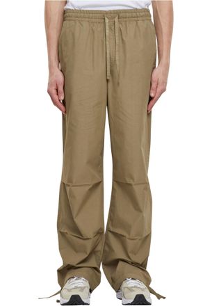 Urban Classics Herren Hose Wide Poplin Pants, l&auml;ssige Hose mit Kordelzug f&uuml;r M&auml;nner, Loose Fit, Baumwolle