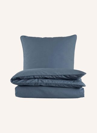 Hessnatur Hessnatur Perkal Bettw&auml;sche-Set blau