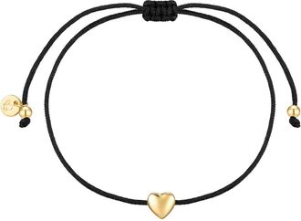 Glanzst&uuml;cke M&uuml;nchen Armband - Sterling Silber Armband Herz - Gr. ONESIZE - in Gold - f&uuml;r Damen