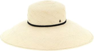 Maison Michel unisex, Accessoires, Beige, Taille: M Rena Hat