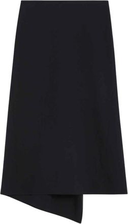 Victoria Beckham Femme, Jupes, Bleu, Taille: 36 FR Jupe Bleue en Laine