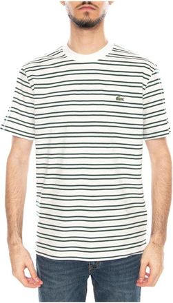 Lacoste Homme, Tops, Multicolore, Taille: M T-Shirt Multi Stripe