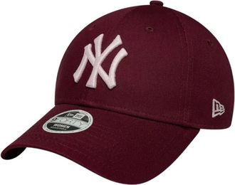 New Era Metallic Logo 9Forty - - Accessories - Damen - Rot - ONE SIZE