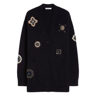 Max Mara Damen, Strickwaren, Blau, MGr&ouml;&szlig;e