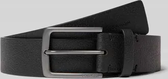 Calvin Klein G&uuml;rtel aus echtem B&uuml;ffelleder