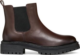 Geox Klassische Stiefeletten Geox D Iridea D04HRB 0008U C6013 Dunkelrot