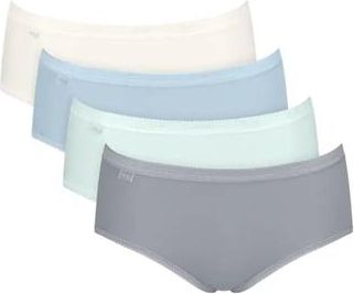 sloggi Lot de 4 culottes en coton