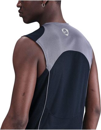 Nike T-Shirt Nike Performance T90 Tanktop Wei&szlig; &Auml;rmellose Shirts Polyester