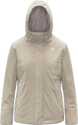 K-Way Manteau Au Genou - Beige