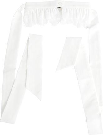 Ann Demeulemeester Tosten Lace Ruffled Collar