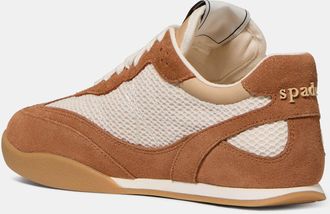 Kate Spade New York Kate Spade Ks Drift Sneaker f&uuml;r Frauen in Elfenbein/Sattel Mehrfarbig, Gr&ouml;&szlig;e: 40.5 | Wildleder