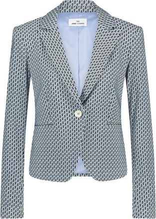Jane Lushka Technical Jersey Elvira Blazer - - Jackets - Damen - Blau - S