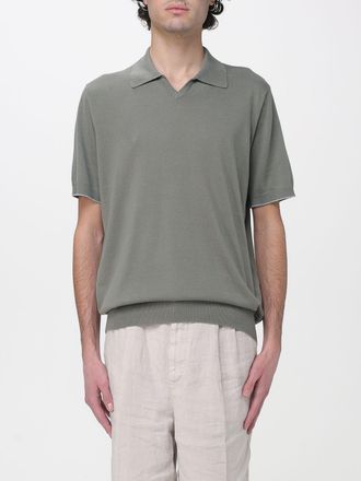 Brunello Cucinelli Polo BRUNELLO CUCINELLI Herren Farbe Gr&uuml;n