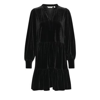 Part Two Viggase Kleid Lockerer Schnitt Langarm - - Dresses - Damen - Schwarzk - 2XL