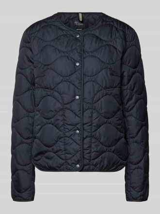 Camel Active Steppjacke mit Rundhalsausschnitt