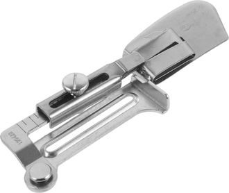 TOPBATHY Einstellbarer Saumformer Nähmaschinen Zubehör Rollsaum Füßchen für Leichte Stoffe Leicht Langlebig Einfach zu Montieren für Kleidungsstücke und Heimnä