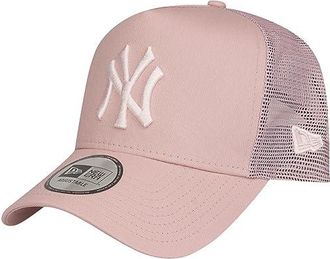 New Era Snapback Trucker Cap - New York Yankees Dirty Rose