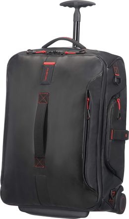 Samsonite Paradiver Light - Reisetasche/Rucksack mit 2 Rollen S, 55 cm, 51 L, Schwarz