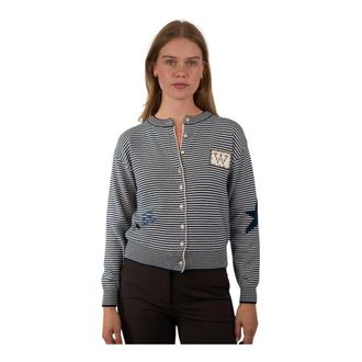 Max Mara Gestreifter Cardigan - - Knitwear - Damen - Mehrfarbig - S